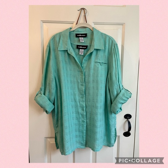 Sag Harbor | Tops | Sag Harbor Linen Set | Poshmark